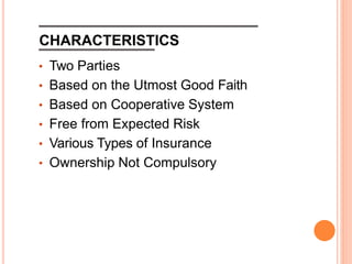 Insurance concept and types | PPTX