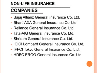 Insurance concept and types | PPTX