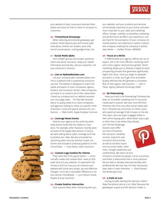 Insurance journal-101-sales-ideas | PDF