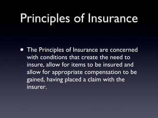 Insurance.Lecture4 | PPT | Insurance | Personal Finance