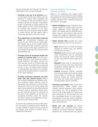 Insurance Mobility Business Strategy: A Roadmap and Implementation ...