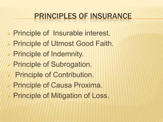 Insurance act 1938 | PPTX