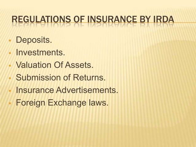 Insurance act 1938 | PPTX