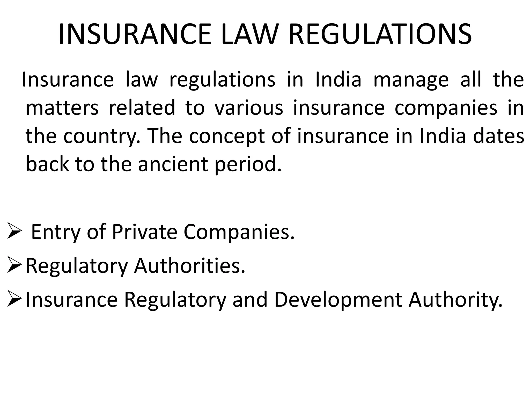 Insurance act 1938 iibs | PPTX
