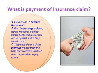 Insurance claim | PPTX