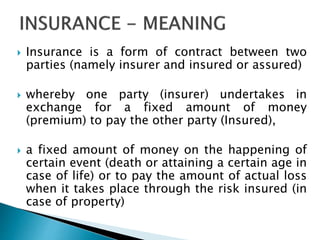 Insurance & assurance | PPTX