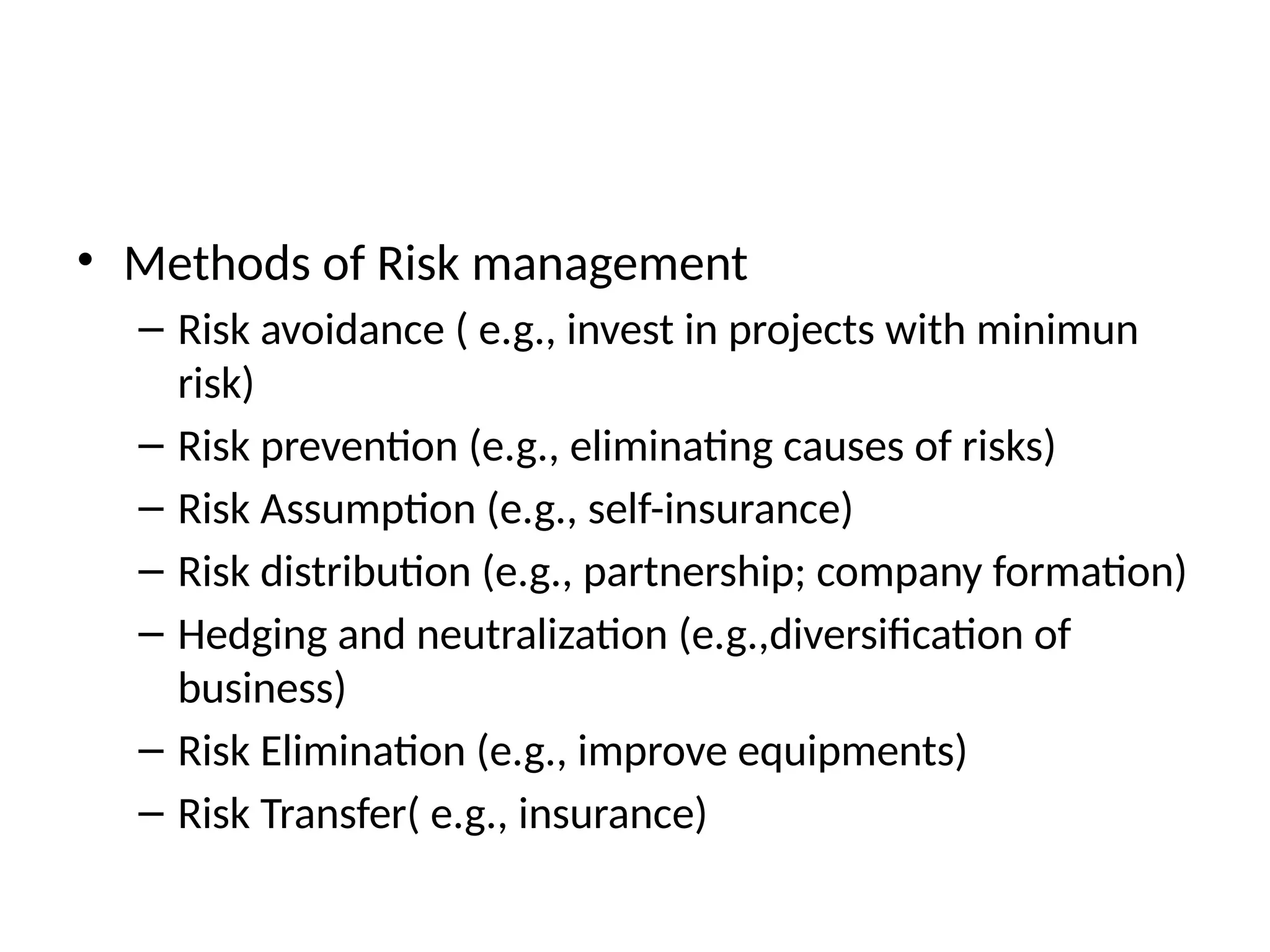 Insurance and Risk Management Chapter -11 | PPTX