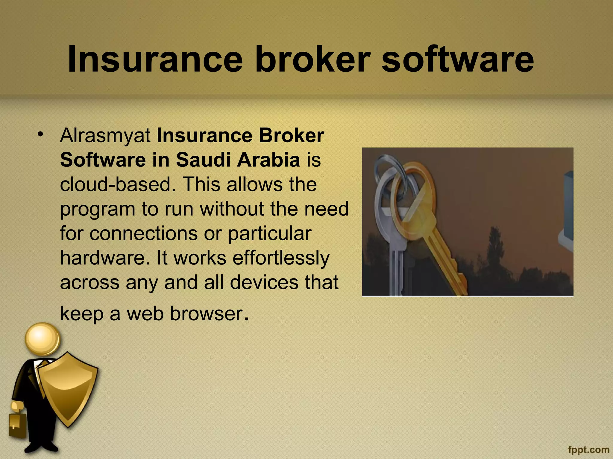 Insurance broker software | PPT