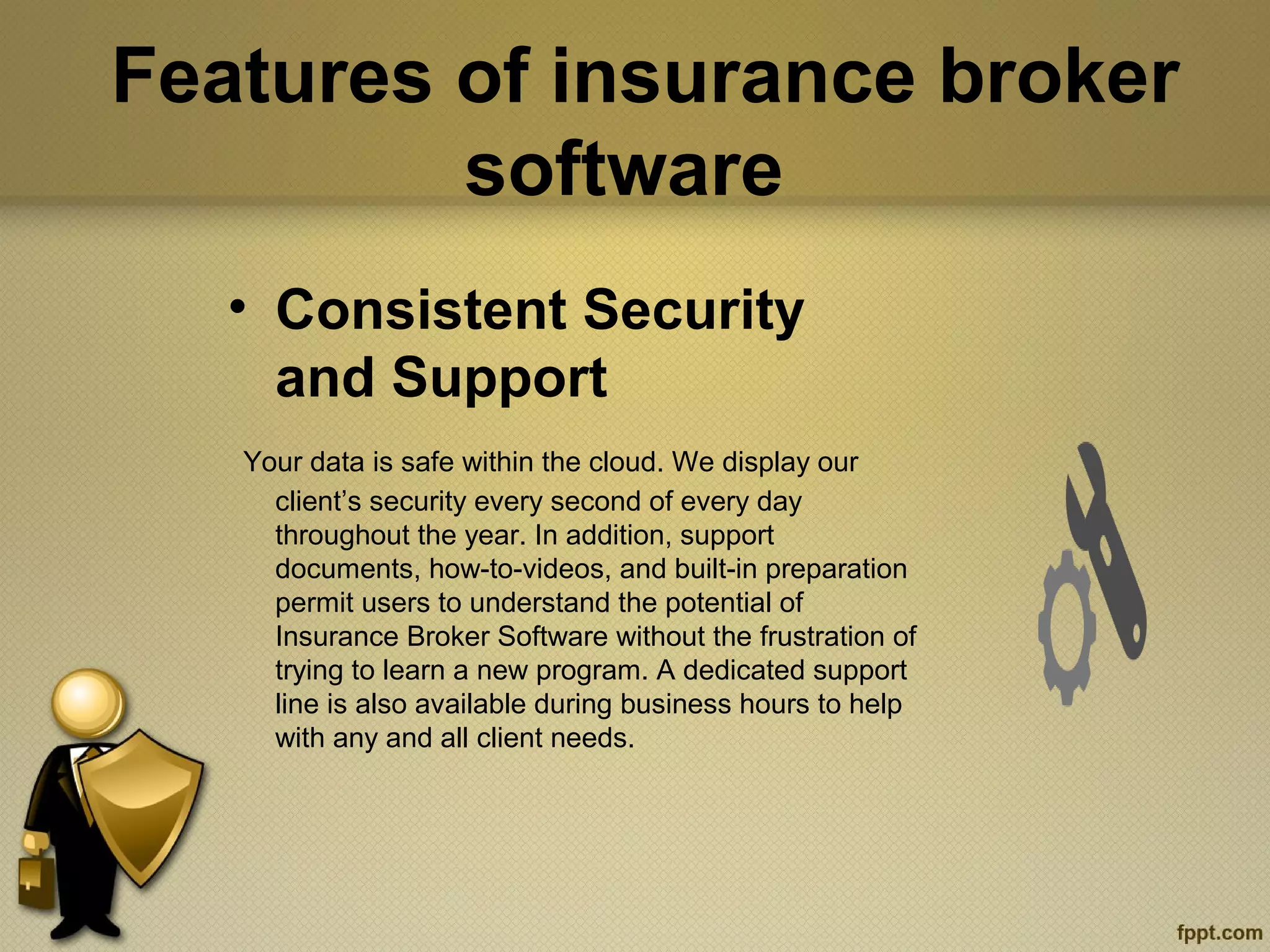 Insurance broker software | PPT