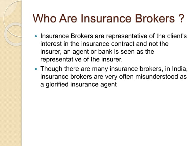 Insurance broking opportunities and exploring new dimensions | PPTX ...