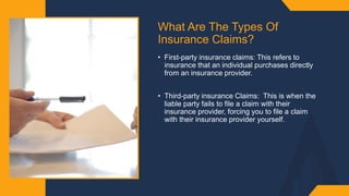 Insurance claim process (Step by Step) | PPTX
