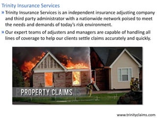 Insurance Claims Adjusters | PPTX