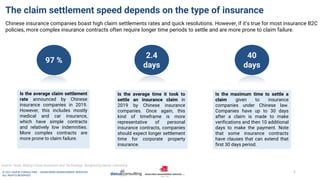 Insurance claim settlement in china by daxue consulting | PPT