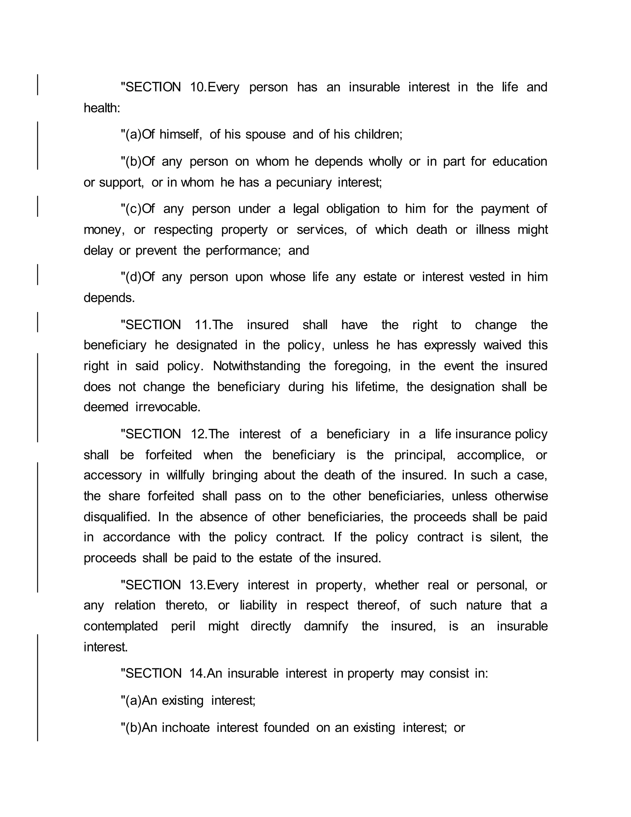 Insurance Code of the Philippines (PD 612 as amended by RA 10607) | DOCX