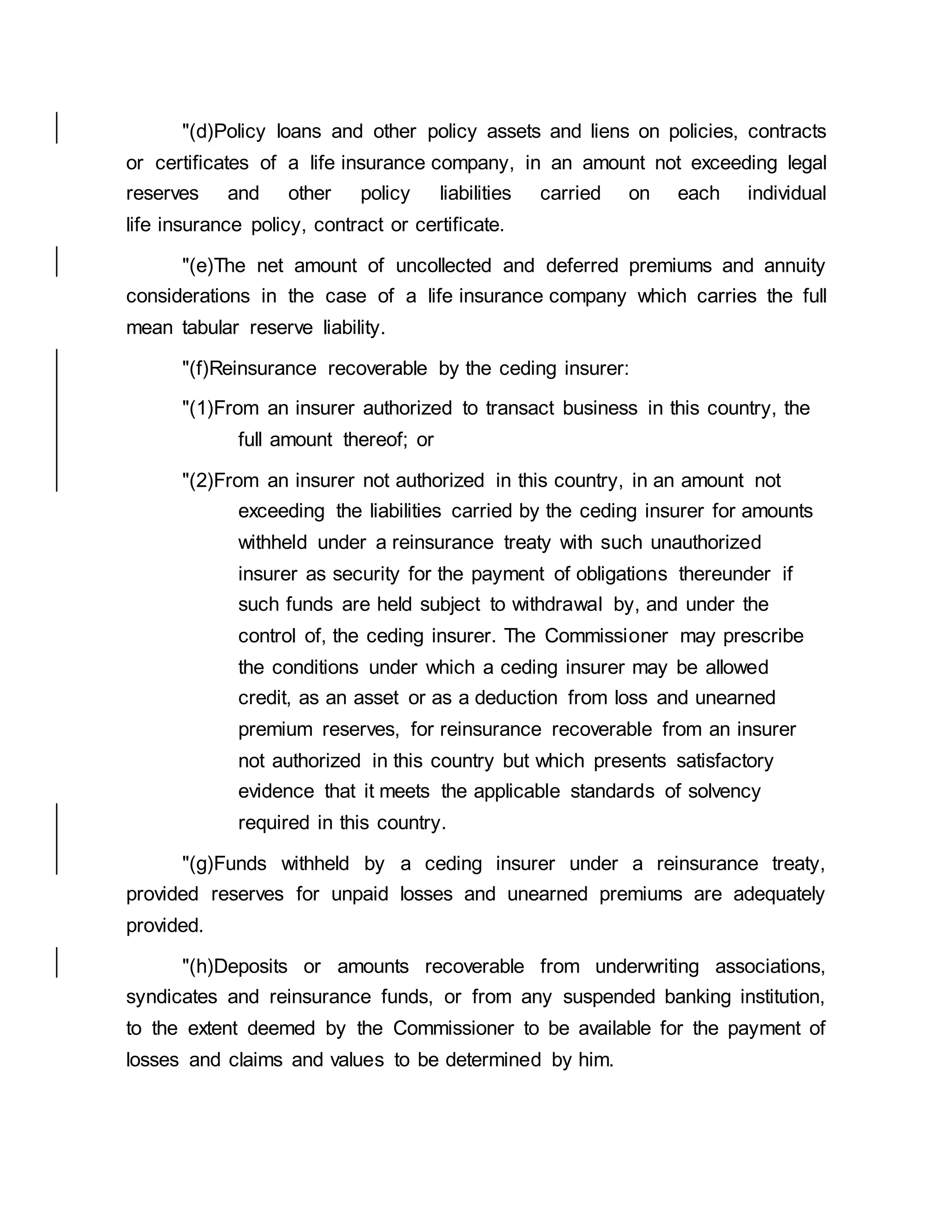 Insurance Code of the Philippines (PD 612 as amended by RA 10607) | DOCX