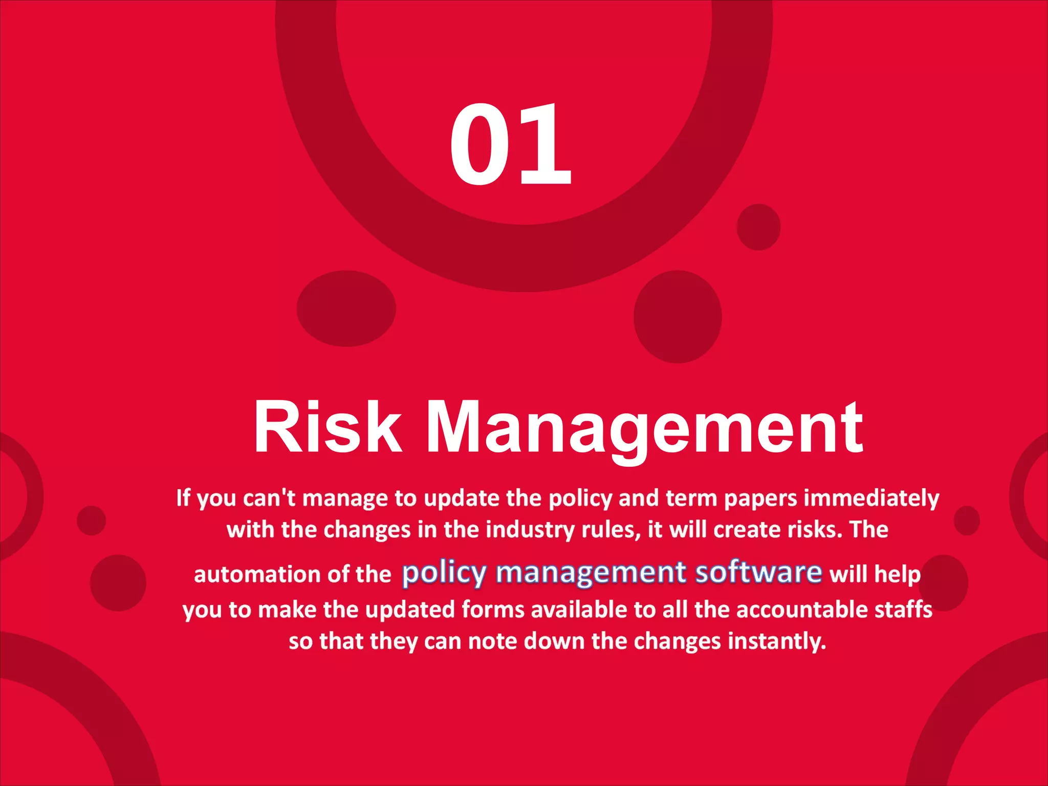 Insurance Companies must avail the Policy Management Software for ...