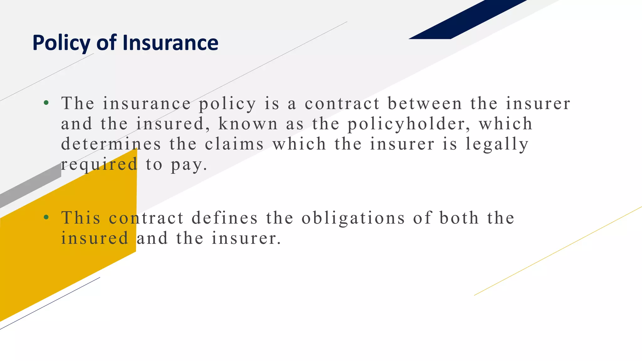Insurance company | PPTX