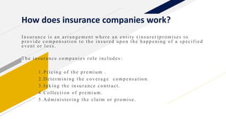 Insurance company | PPTX