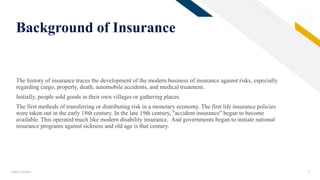 Insurance company | PPTX