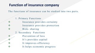 Insurance company | PPTX