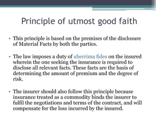 Insurance contracts | PPTX