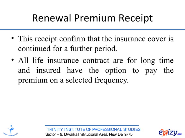 Practices of Life Insurance- Life Insurance- Procedure & Decuments | PPT