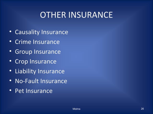 Insurance domain mishra | PPT | Home Insurance | Insurance