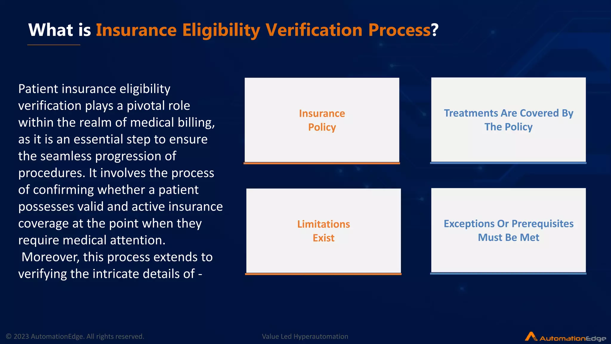 Insurance Eligibility Verification Process: Fast Track Claims ...