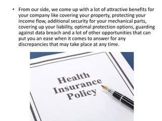 Insurance for contractors | PPT