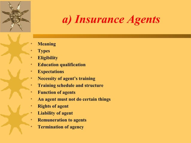 Insurance intermediaries | PPT | Business Banking & Finance | Business
