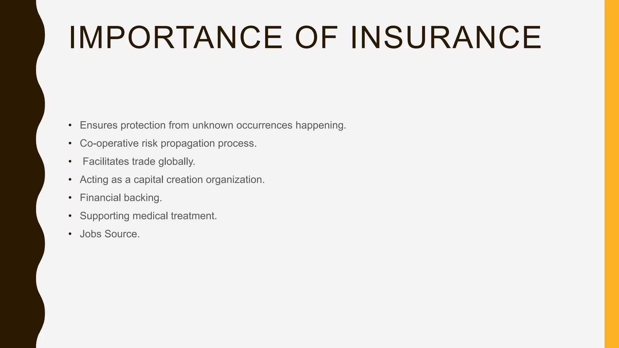 Introduction to Insurance | PPTX