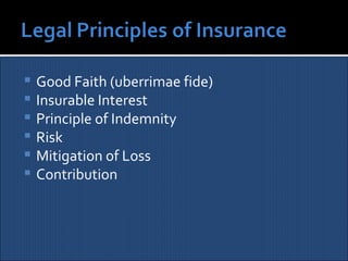 Insurance Law & Regulation | PPT