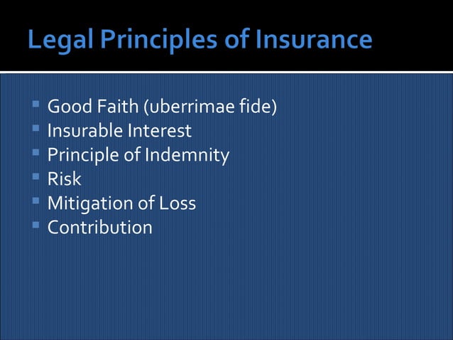 Insurance Law & Regulation | PPT