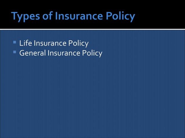 Insurance Law & Regulation | PPT