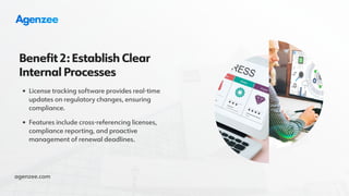 Insurance License Tracking Software Top 10 Benefits For Your Agency ...