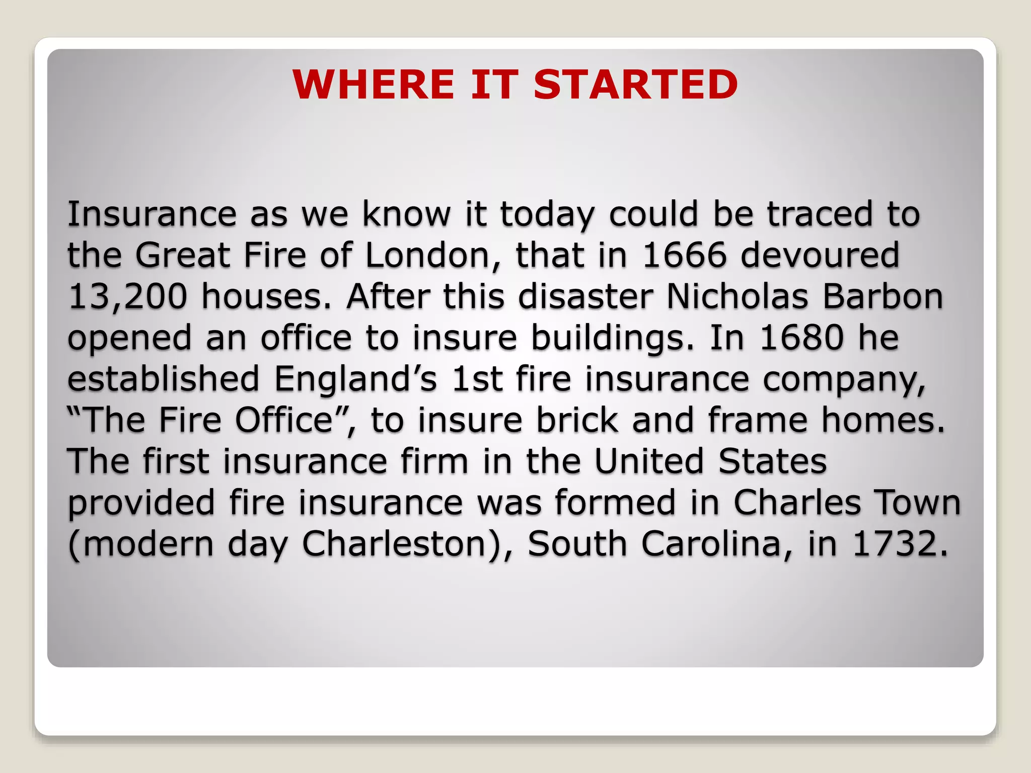 Insurance | PPTX