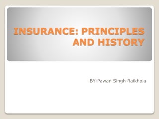 Insurance | PPT