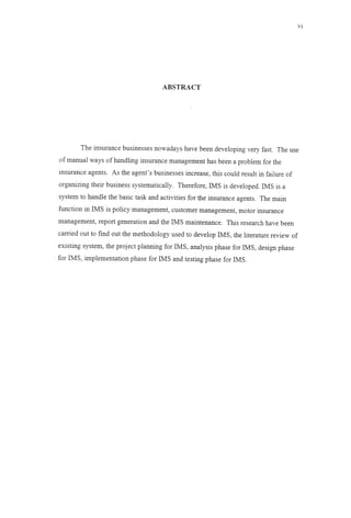 Insurance management system | PDF
