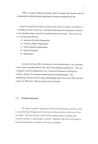 Insurance management system | PDF