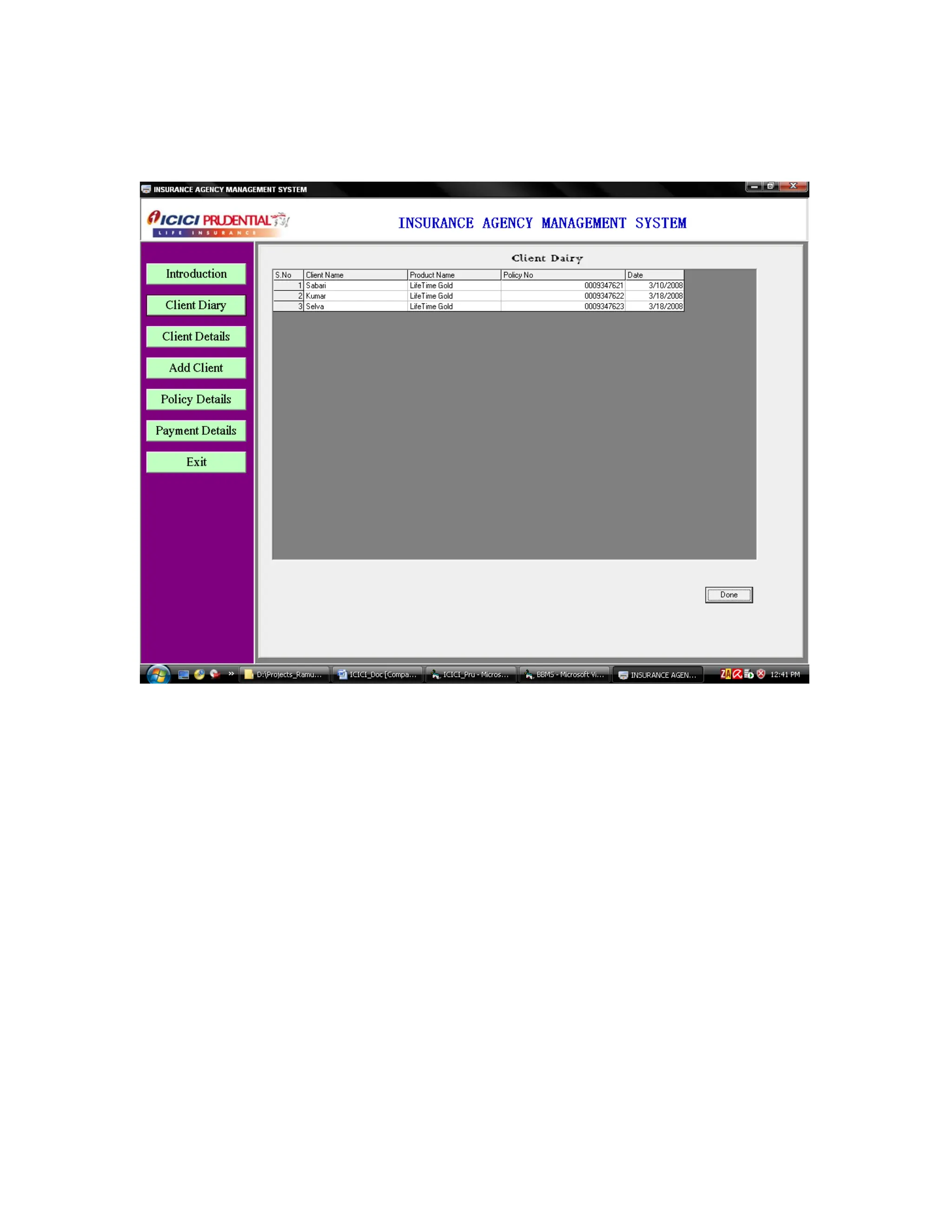 Insurance management system project report.pdf
