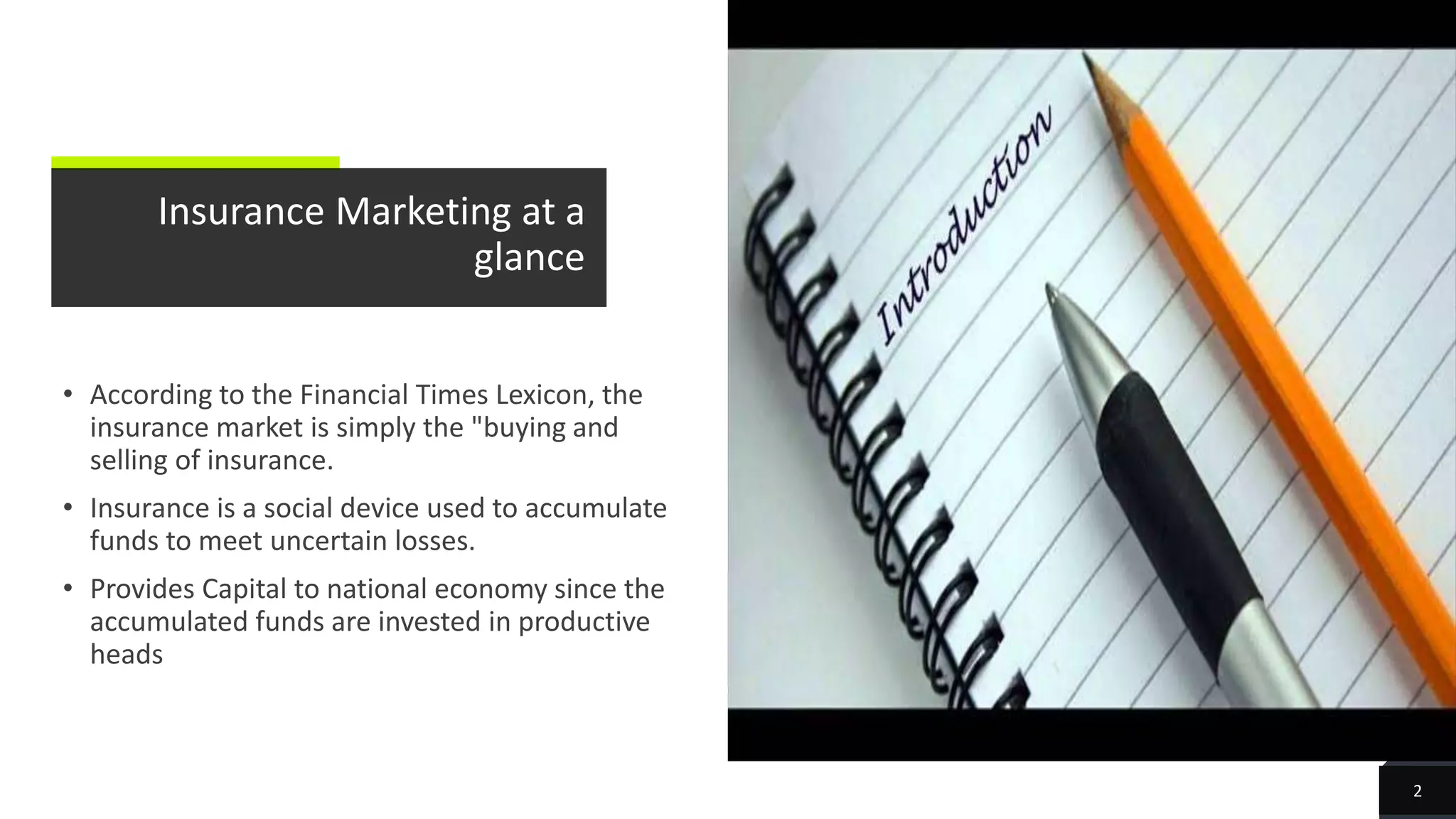 Insurance marketing | PPT