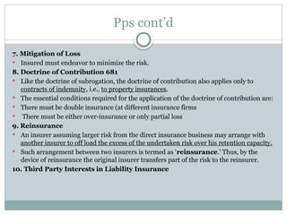 Ethiopian Insurance Law power point for Ethiopian students | PPTX