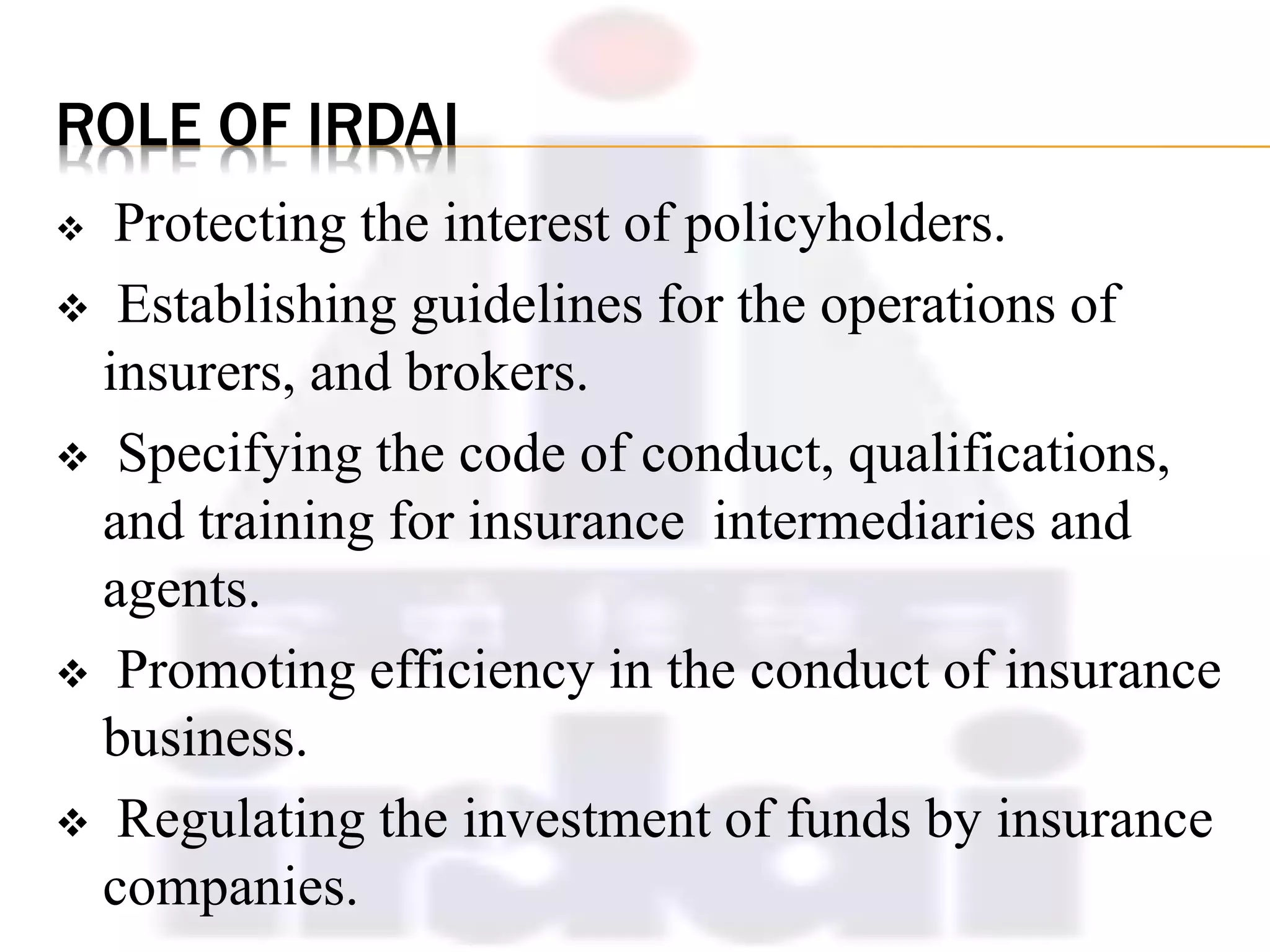 Insurance Sector in India ppt | PPTX