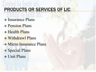 Insurance Sector in India ppt | PPTX