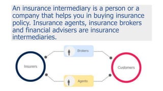 Insurance intermediaries | PPTX