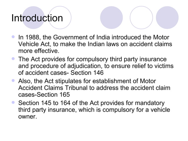 Motor Vehicles Insurance | PPT Motor Vehicles Insurance | PPT
