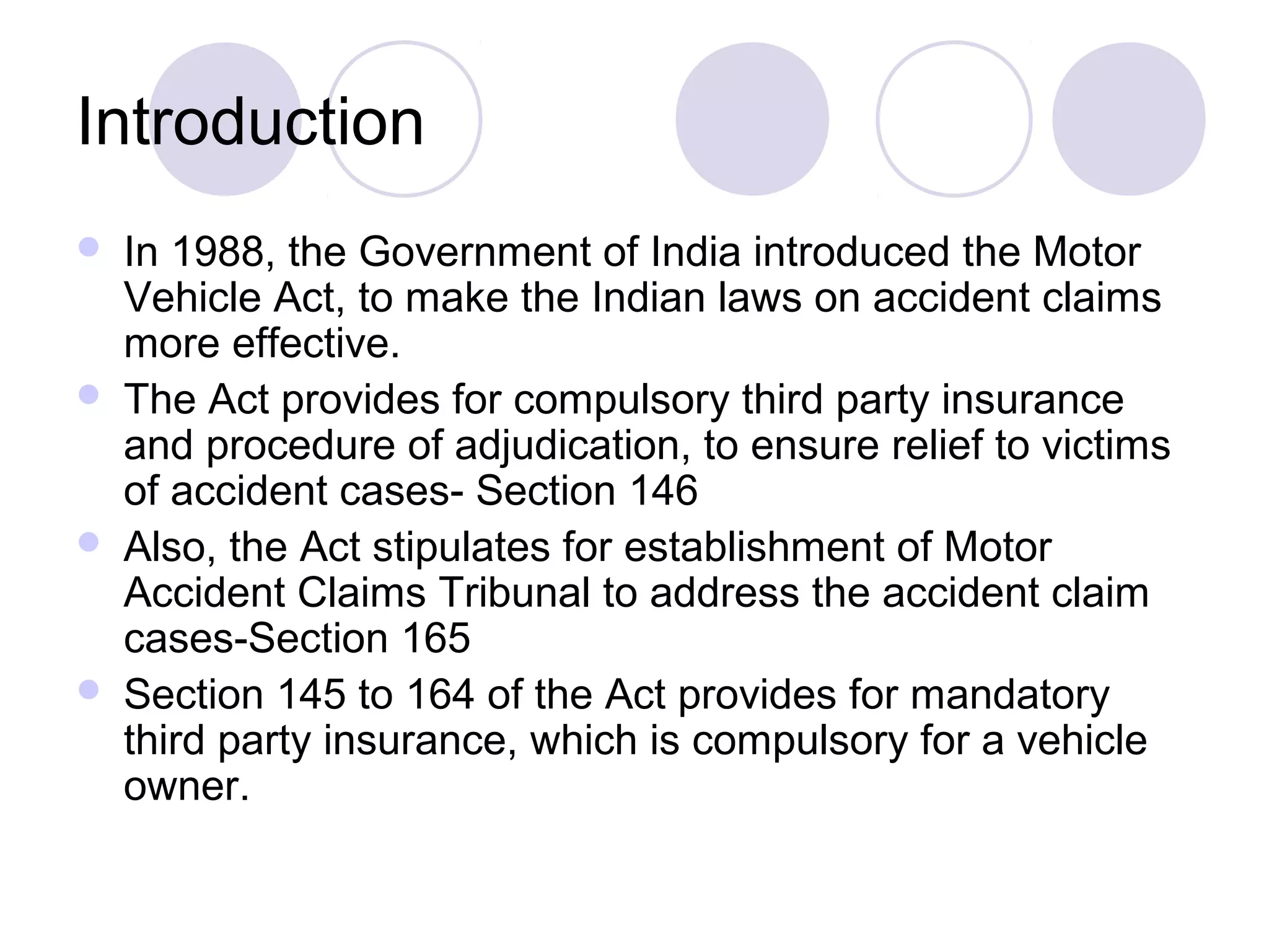 Motor vehicle Insurance in India | PPT