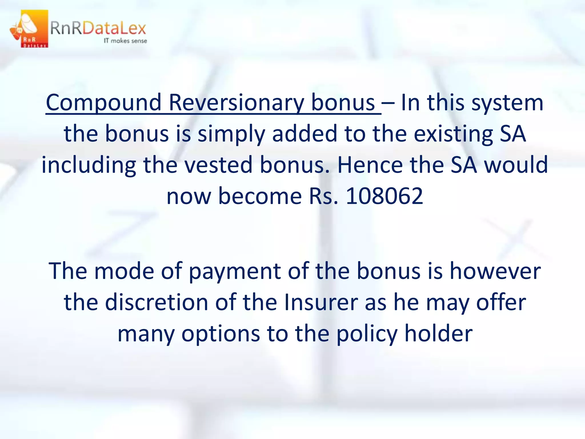 Insurance Presentation | PPTX