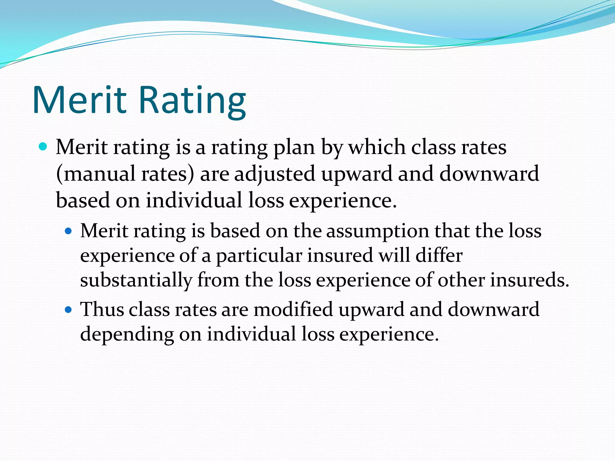 Insurance pricing | PPTX