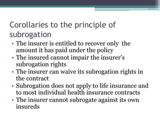 Insurance principles | PPT